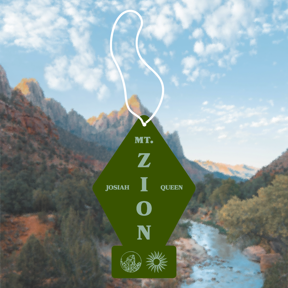 Mt. Zion Car Air Freshener - Josiah Queen Official Store