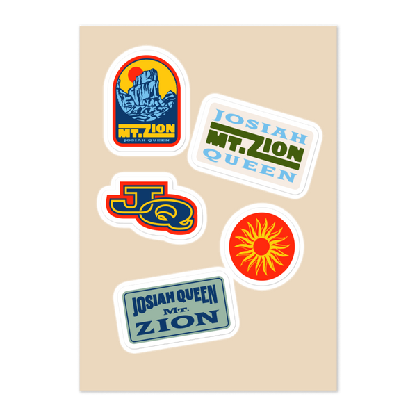 Mt. Zion Sticker Set - Josiah Queen Official Store